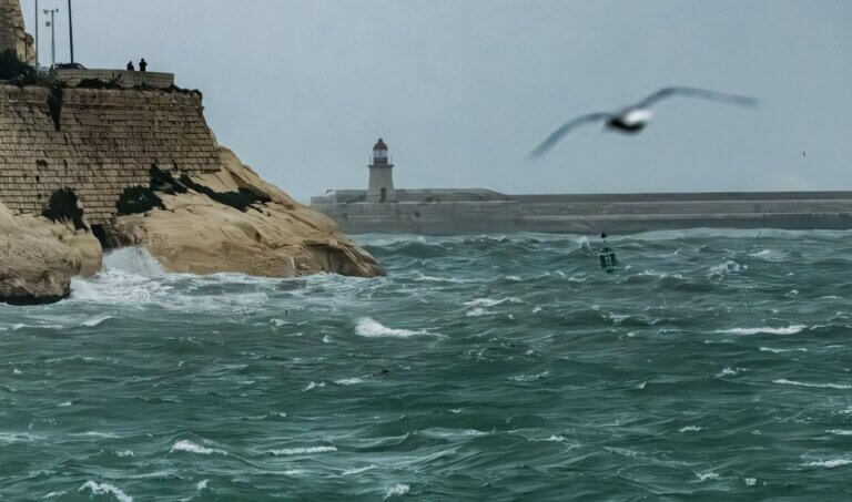 Cyclone over Sicily. Downpours and storms in southern Italy